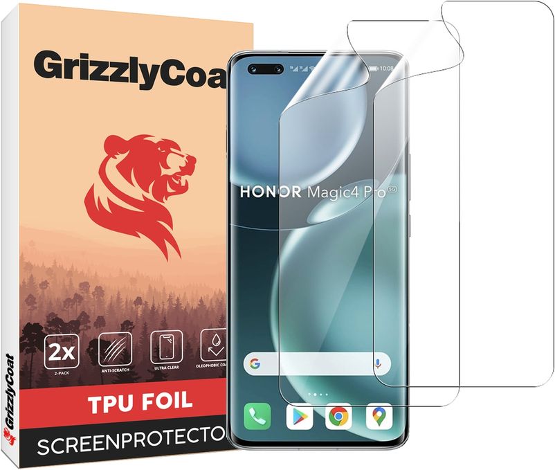 GrizzlyCoat HONOR Magic 4 Pro Hydrogel TPU Protection d'écran ...