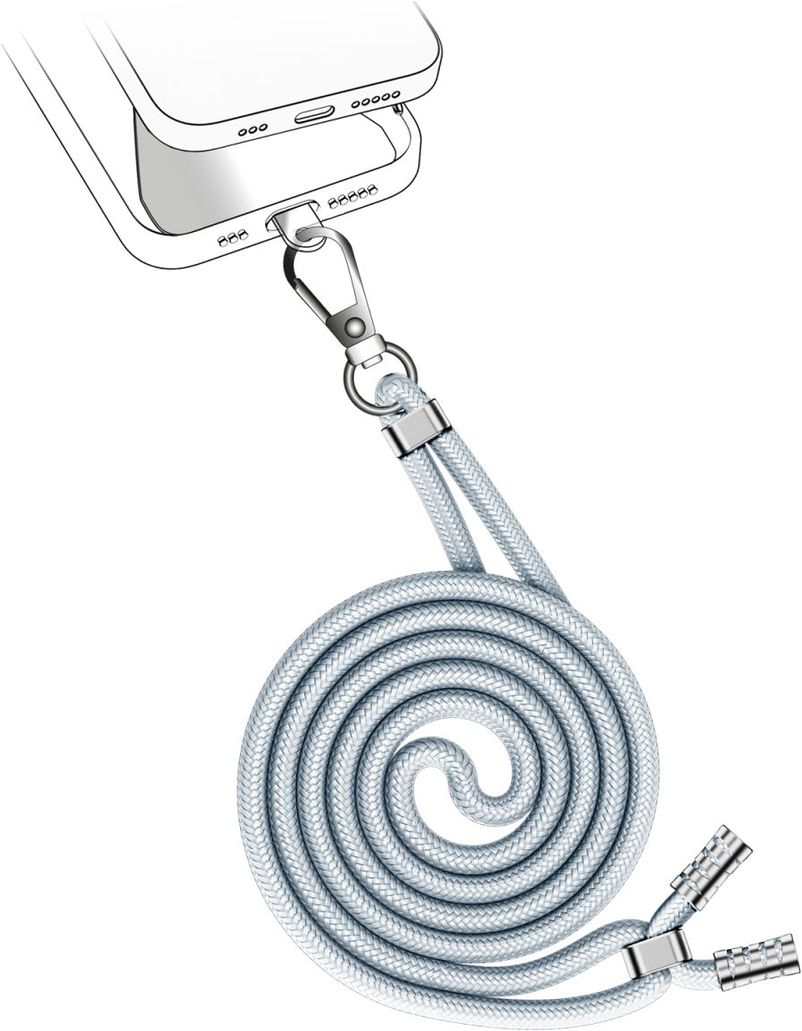 Valenta Lanyard - Cordon de téléphone universel ajustable - Gris 7 ...