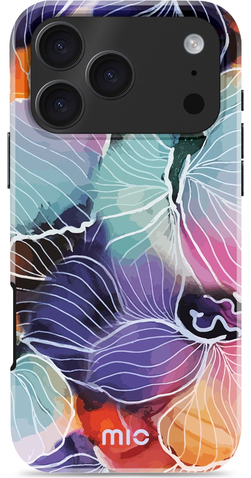 MIO Coque iPhone 17 Pro Max MagSafe Coque arrière Rigide - Flowers 3 ...