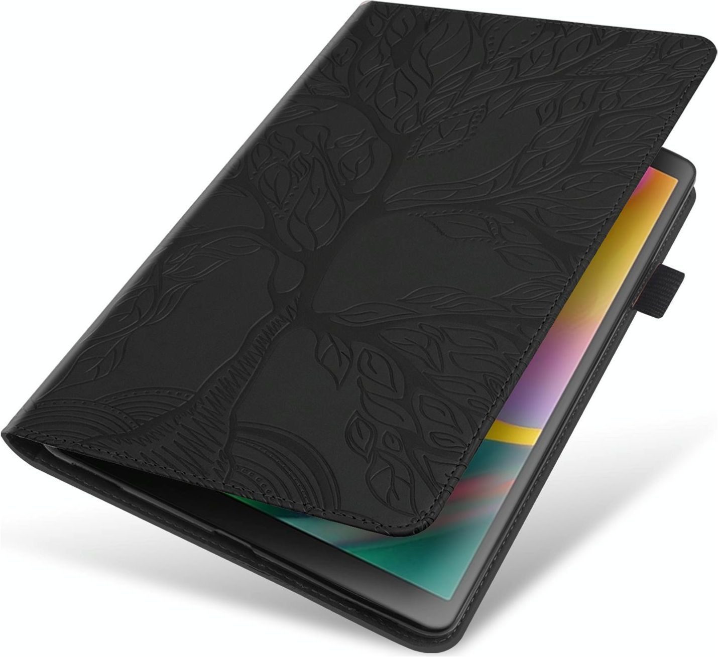 Mobigear Tree Coque Samsung Galaxy Tab S11 Ultra + Porte-crayon - Noir ...